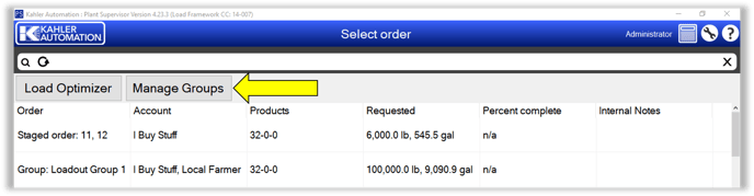 Load Optimizer and Loadout Groups